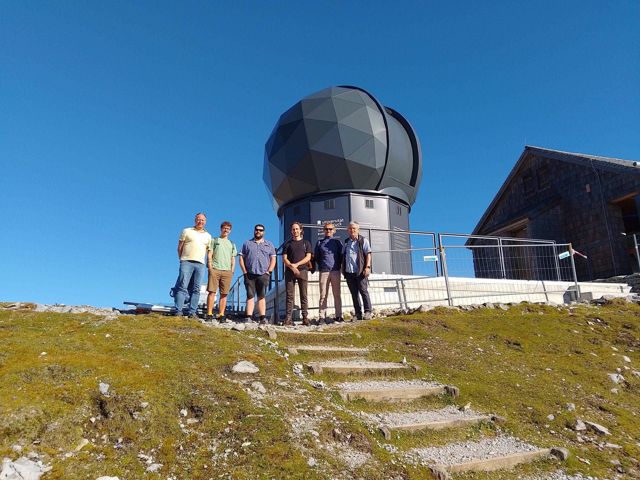 Excursion to the Optical Ground Station - QCI-CAT